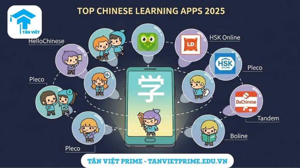 Top 9+ App Học Tiếng Trung Tốt Nhất 2025: Từ Giao Tiếp Đến Luyện Thi HSK