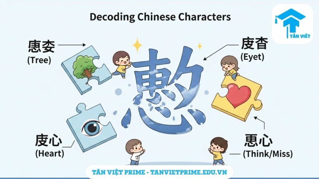 Chiết Tự Chữ Hán (解字 / 折字): Bí Quyết Vàng Để Ghi Nhớ Hán Tự Vĩnh Viễn