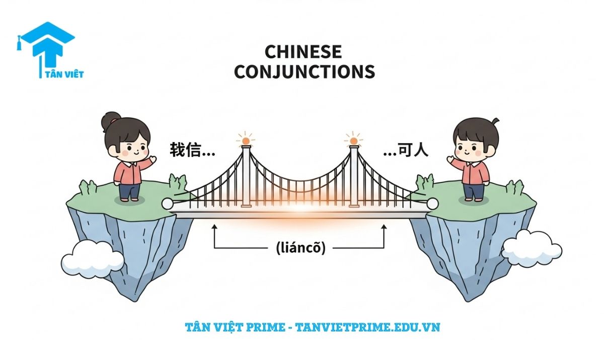 Liên từ trong Tiếng Trung (连词): Cẩm nang Toàn diện A-Z | Tân Việt Prime