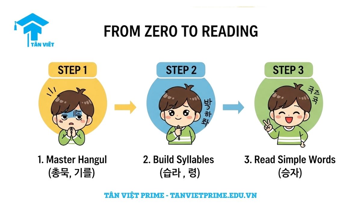 Bí Quyết Luyện Đọc Tiếng Hàn Hiệu Quả: Hướng Dẫn Toàn Diện Từ A-Z [2025]