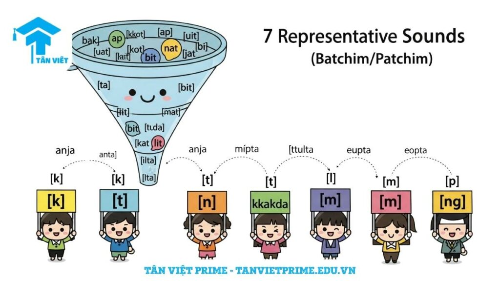 Patchim (받침) là gì? Phụ Âm Cuối & Quy Tắc Phát Âm Chuẩn Như Người Hàn